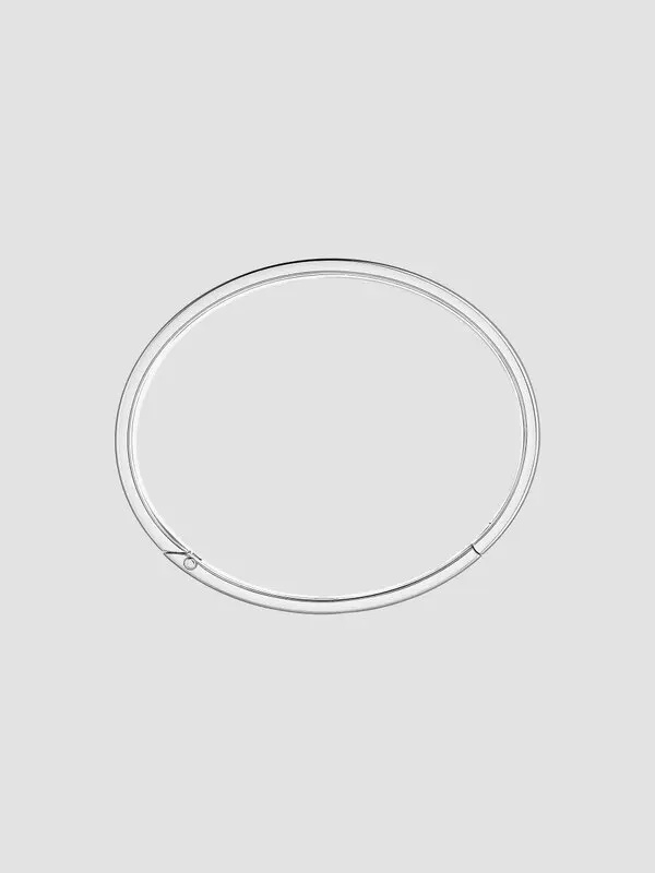 Boucheron Quatre Classique 18k & 1.53 Tcw Diamond Bangle Bracelet - White Gold