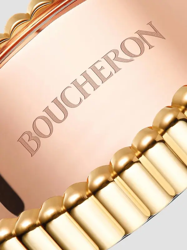 Boucheron Quatre Classique Tri-tone 18k & Pvd Large Ring - One-color
