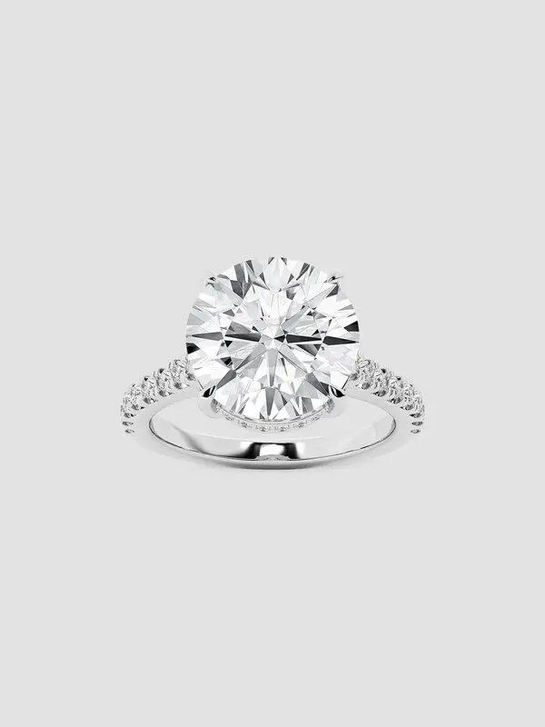 LAB GROWN DIAMONDS 14k Gold & 4.5ct Lab-grown Diamond Engaget Ring