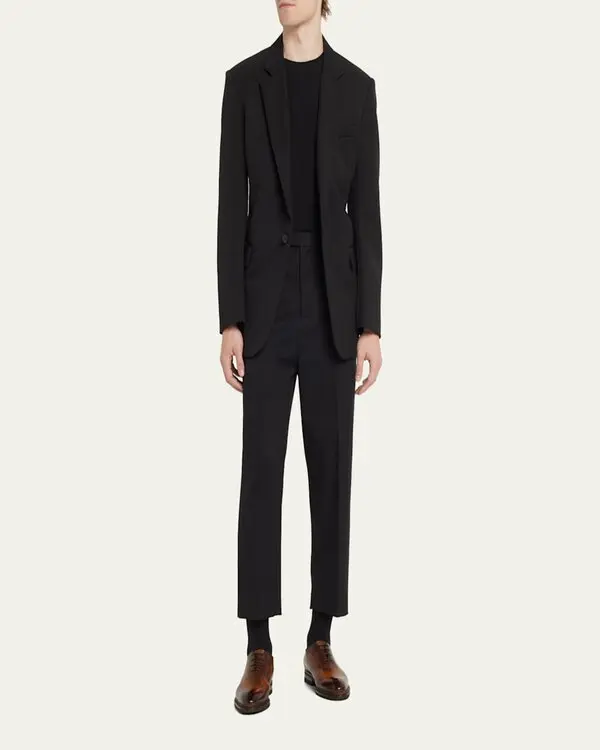 Bontoni De La Ville Soft Calf Leather Oxfords
