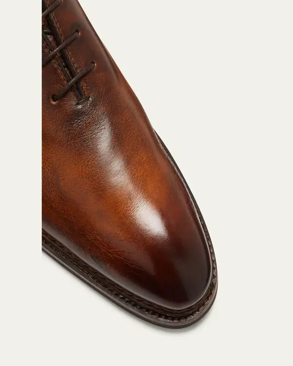 Bontoni De La Ville Soft Calf Leather Oxfords