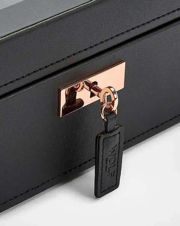 Wolf Axis 8-piece Watch Box - Copper
