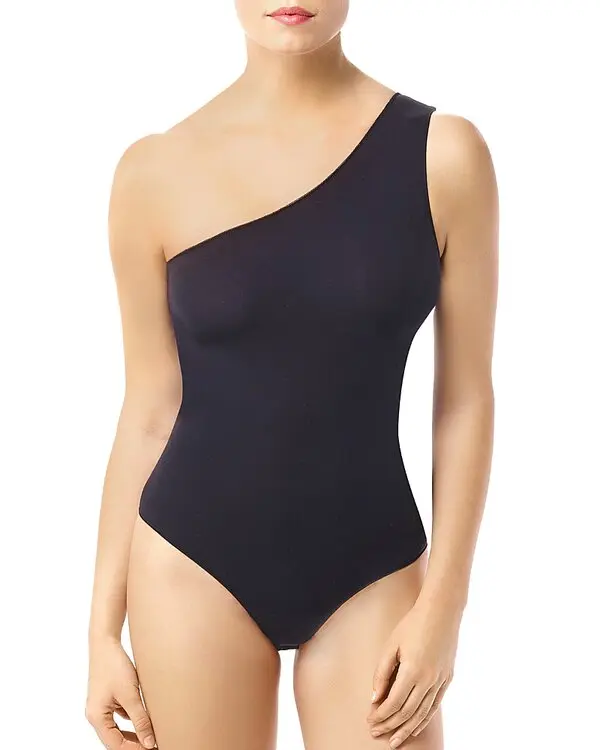 Commando One-shoulder Bodysuit - Black