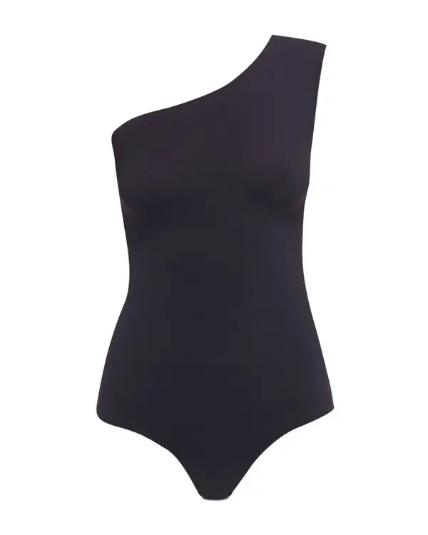 Commando One-shoulder Bodysuit - Black