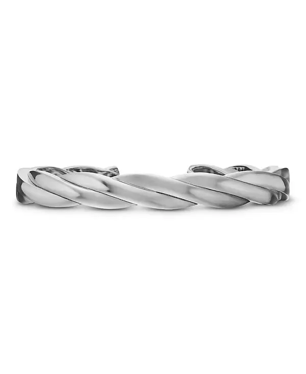 David Yurman Dy Helios Cuff Bangle Bracelet - Silver