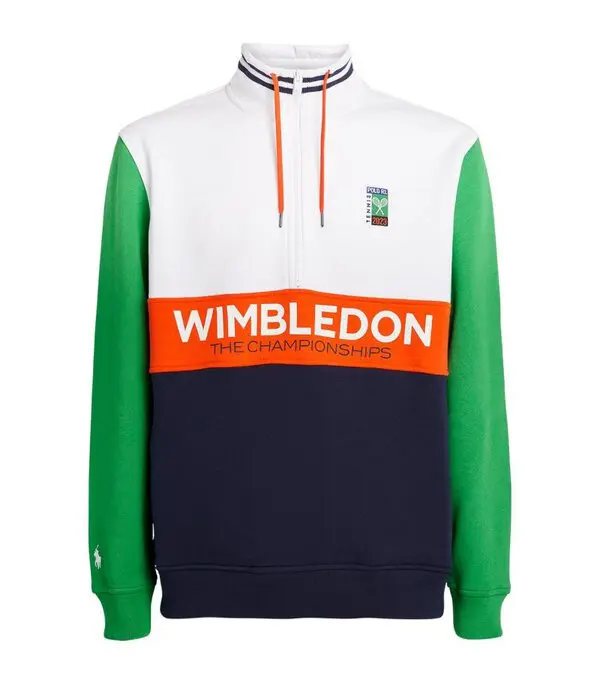 Ralph Lauren X Wimbledon Half-Zip Sweatshirt Multi Editorialist