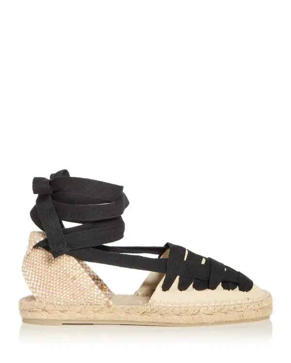 CastaÑer Jean Ankle Wrap Espadrilles