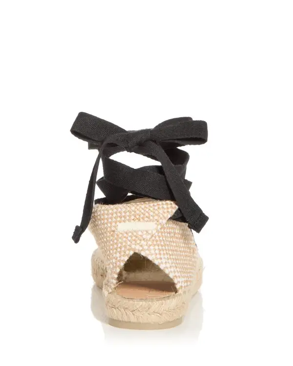 CastaÑer Jean Ankle Wrap Espadrilles
