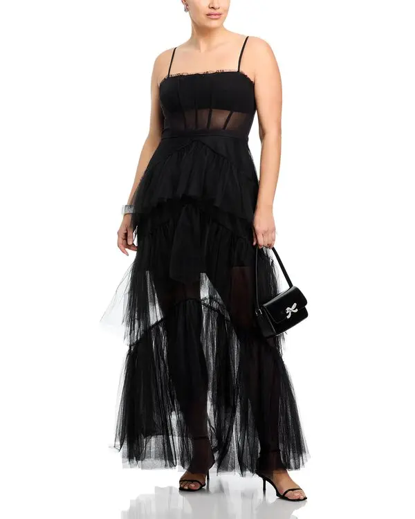 bcbgmaxazria corset tiered evening dress NWT BCBG MAXAZRIA Corset Tiered Evening Navy Blue Dress Sz 8-$398