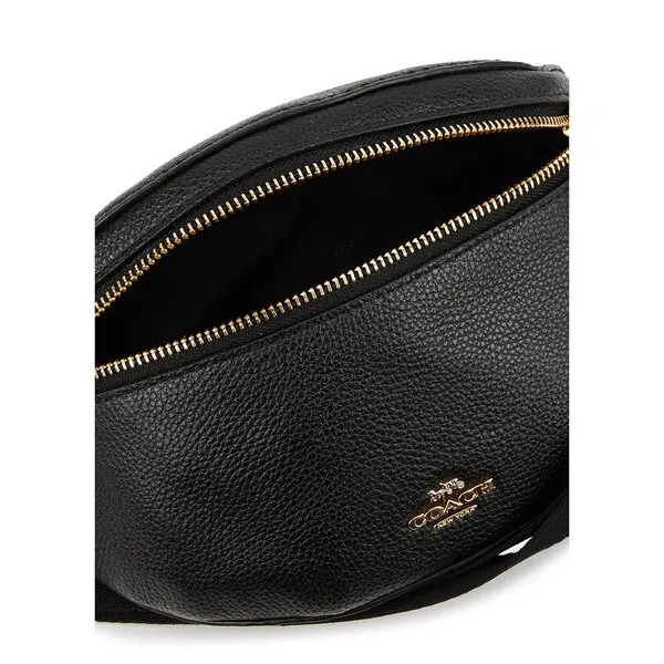 Coach Bethany Leather Belt Bag - Black | Editorialist
