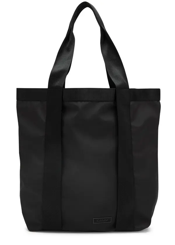 GANNI Recycled Nylon Tote
