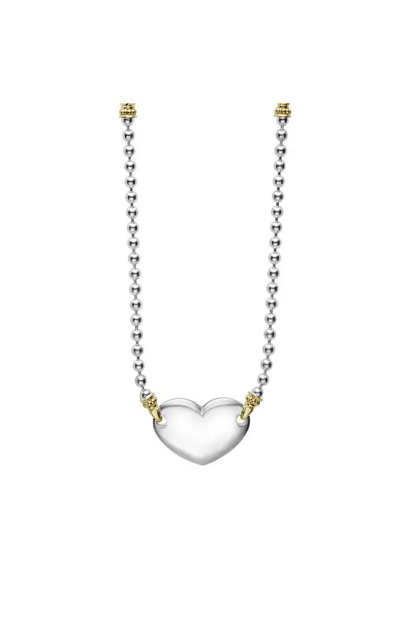 Lagos Beloved Heart Necklace - Gold