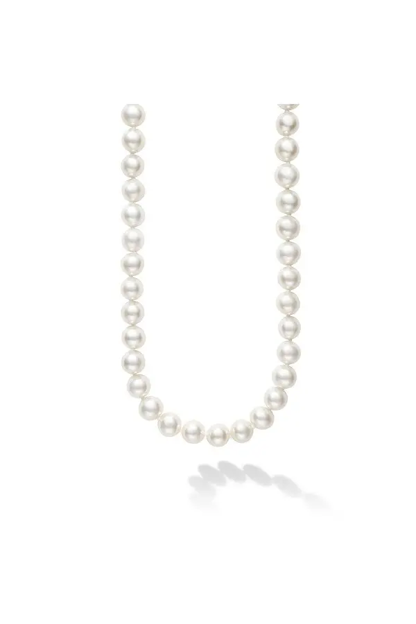 Lagos Luna Pearl Necklace - Red