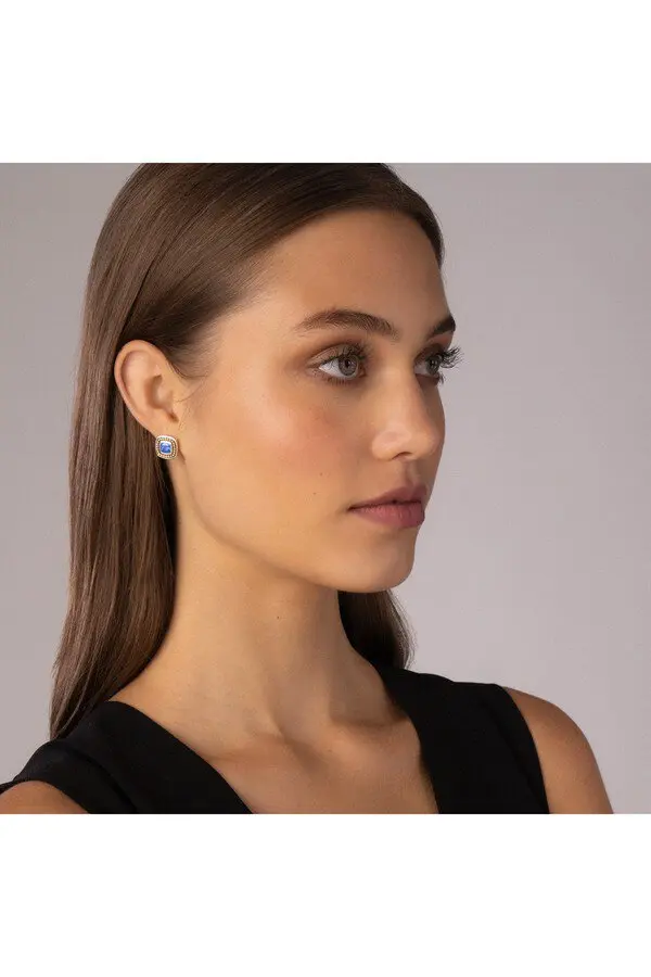 Lagos Rittenhouse Swiss Topaz Stud Earrings - Blue