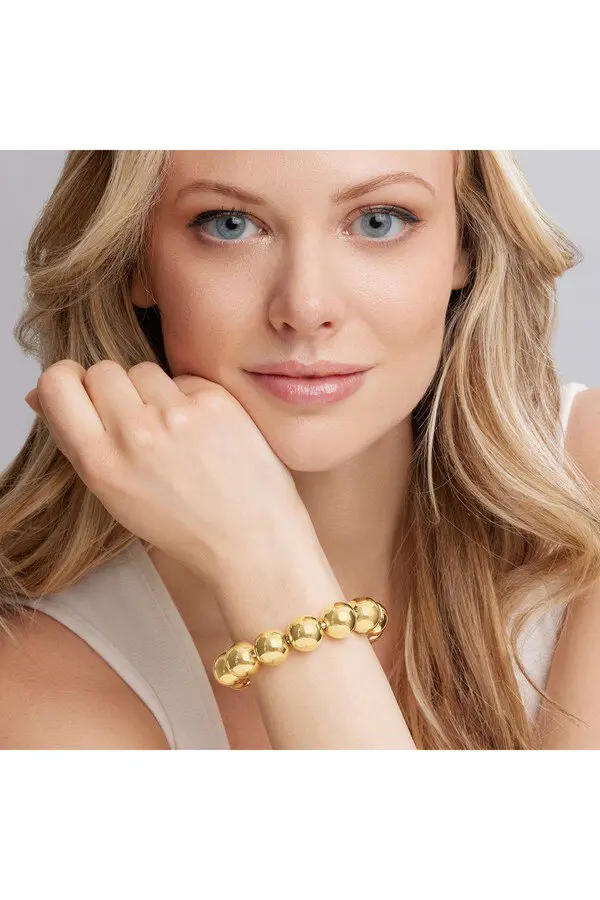 Lagos Caviar 18k Beaded Bracelet