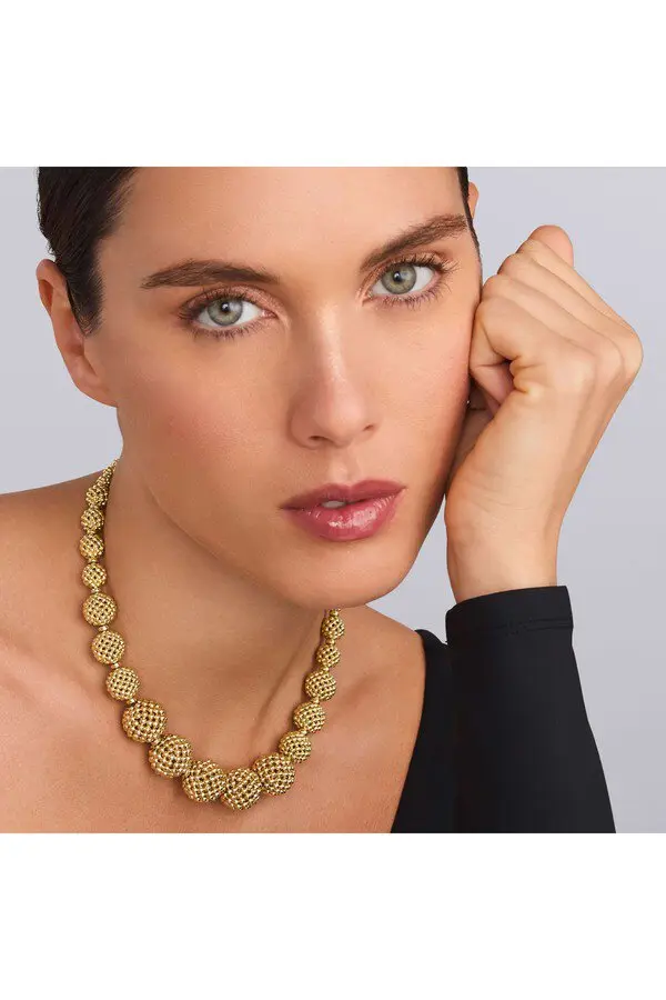Lagos Caviar Beaded Ball Necklace