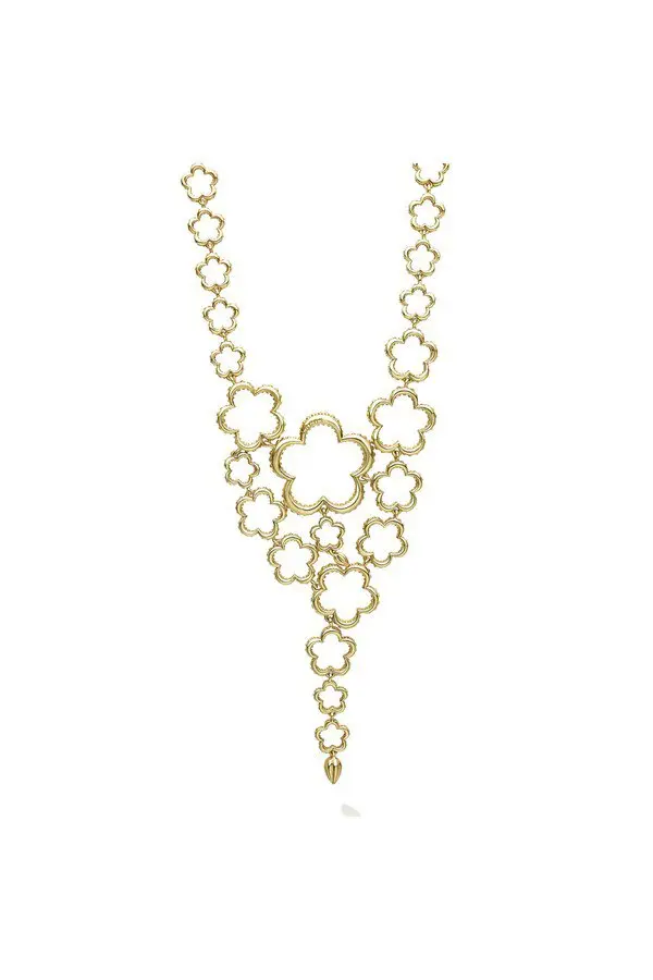 Lagos Caviar Gold 18k Gold Link Necklace