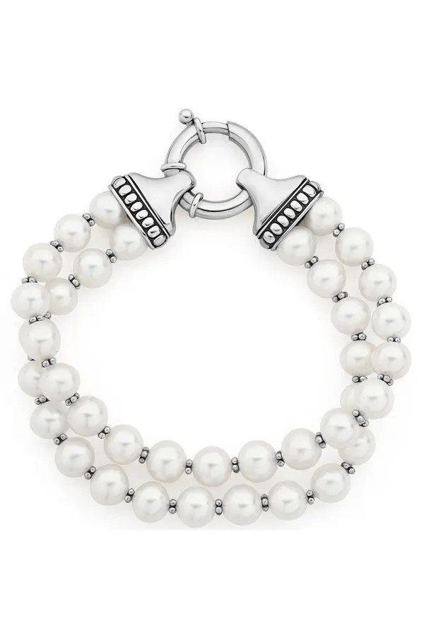 Lagos Luna Pearl Bracelet - Red