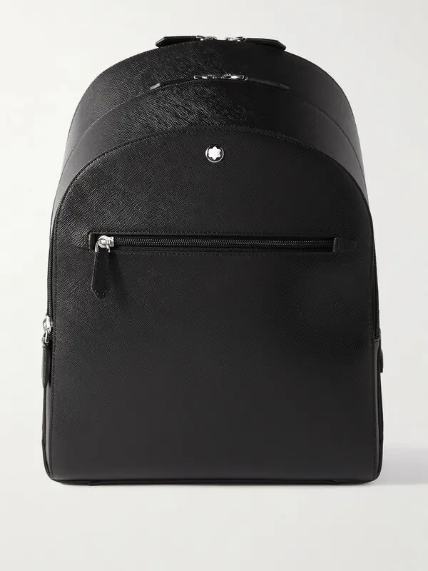 Montblanc Sartorial Medium Cross-grain Leather Backpack
