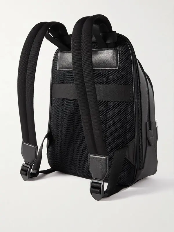 Montblanc Sartorial Medium Cross-grain Leather Backpack