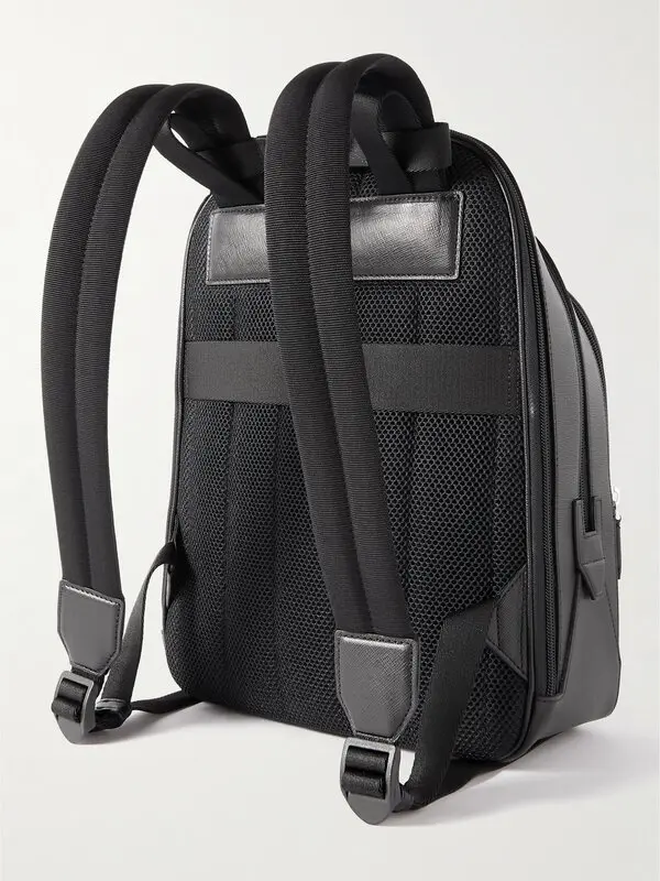 MONTBLANC Sartorial Medium Cross-grain Leather Backpack