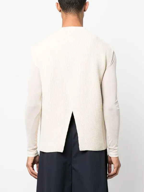 JIL SANDER Knitted Sleeveless Vest