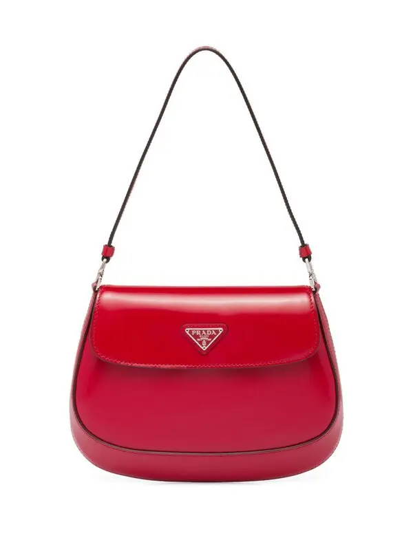 Prada Cleo Leather Shoulder Bag