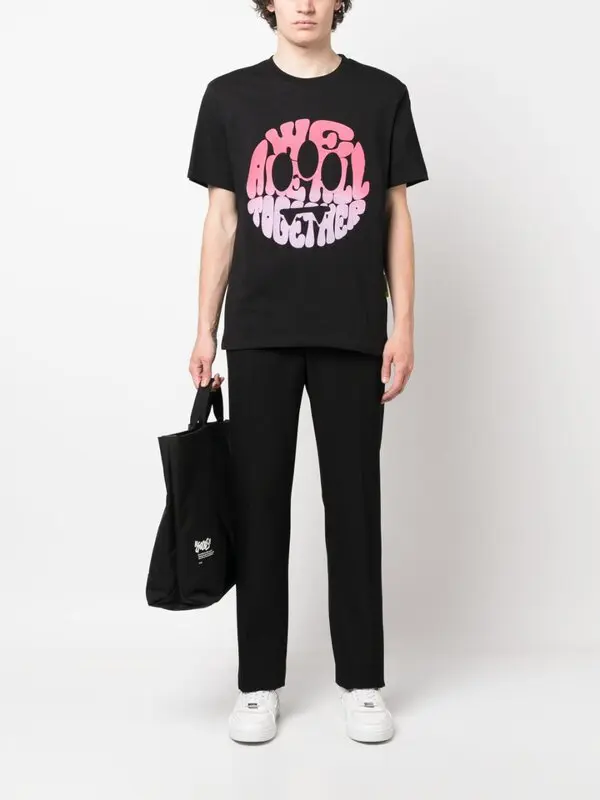 BARROW Graphic-print Cotton T-shirt