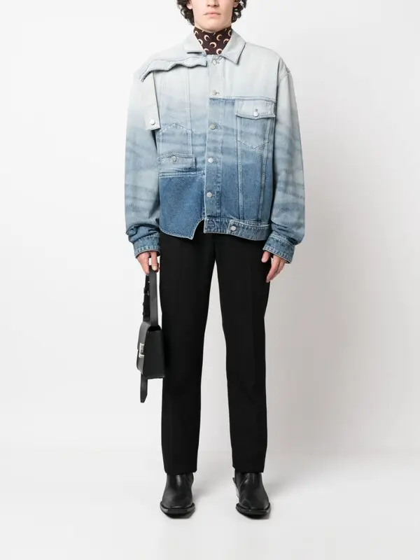 BOTTER Whiskering-effect Denim Jacket