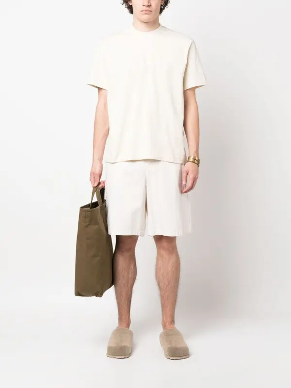 Sunnei Logo-print Cotton T-shirt - Neutrals