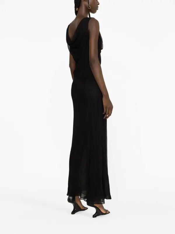 Christopher Esber Draped Silk Dress
