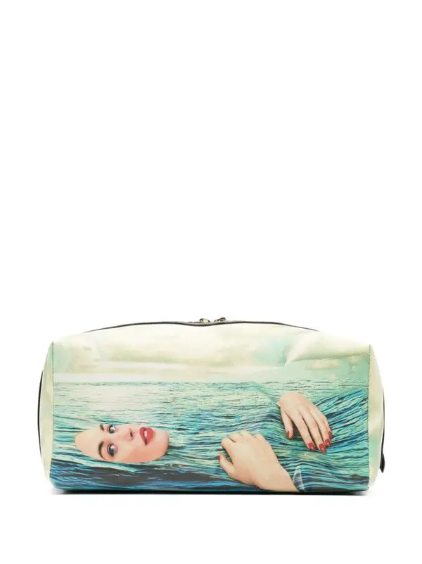 SELETTI Toiletpaper Seagirl Wash Bag - Blue