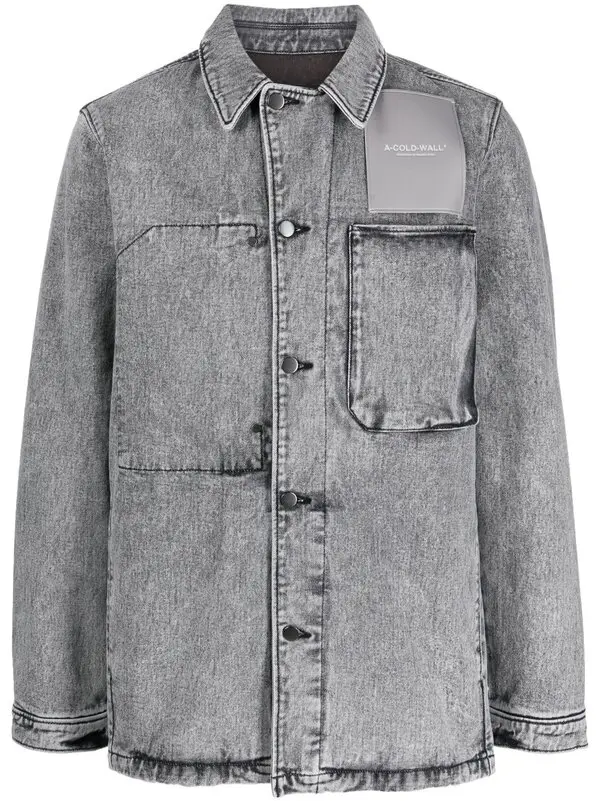A-COLD-WALL* Logo-print Denim Jacket