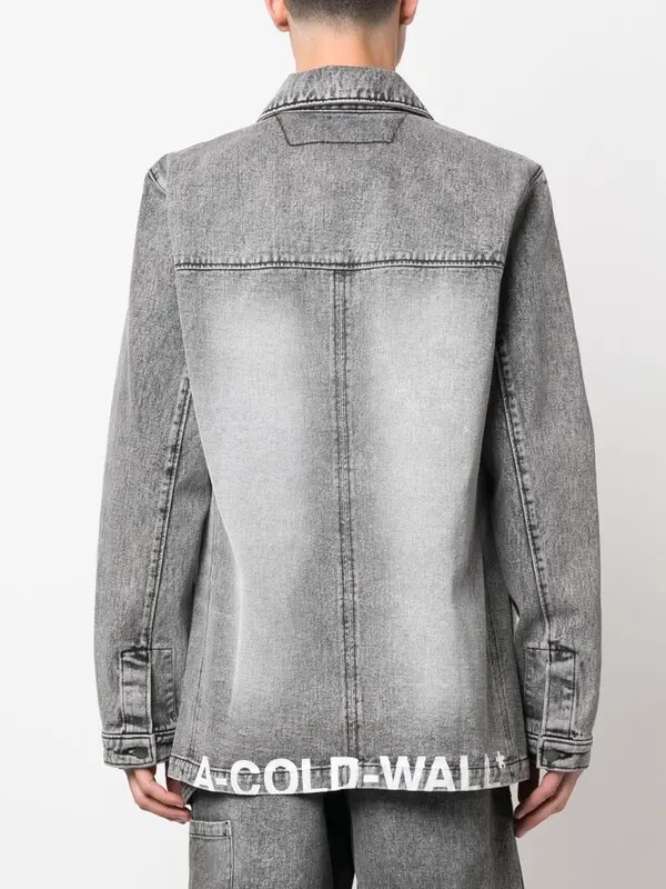 A-COLD-WALL* Logo-print Denim Jacket