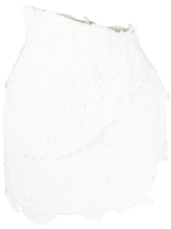 Zimmermann Tama Filigree Skirt - White