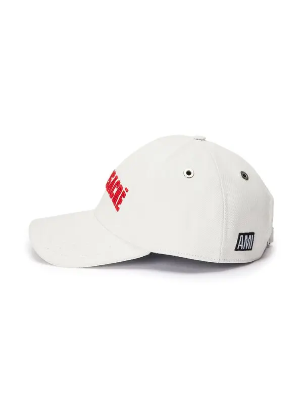 AMI Paris Coeur Sacré Embroidered Cap
