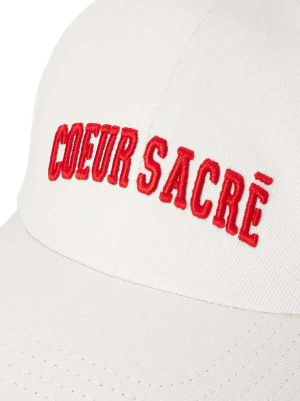 AMI Paris Coeur Sacré Embroidered Cap