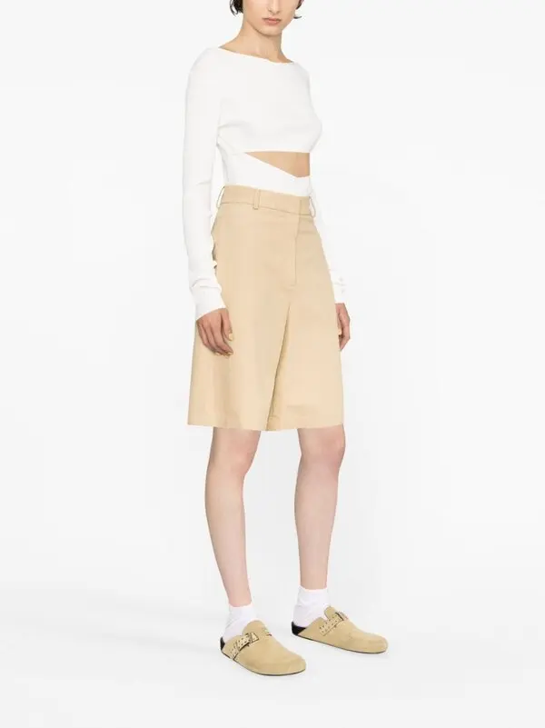 LOW CLASSIC Cut-out Detail Long-sleeve Top