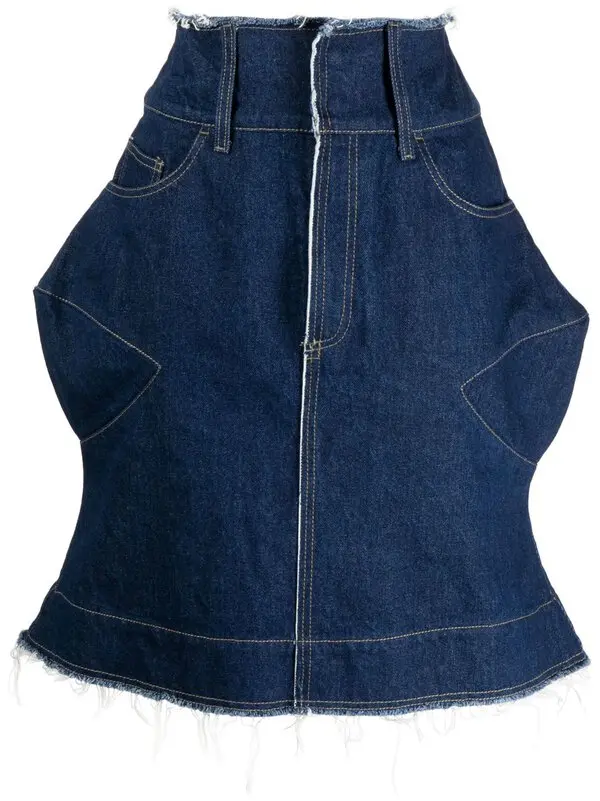 Paula Canovas Del Vas Denim Skirt