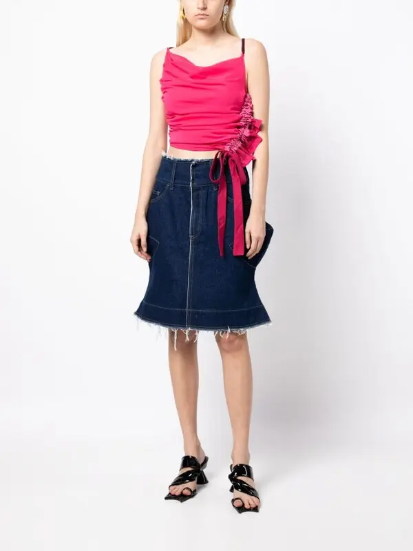 Paula Canovas Del Vas Denim Skirt