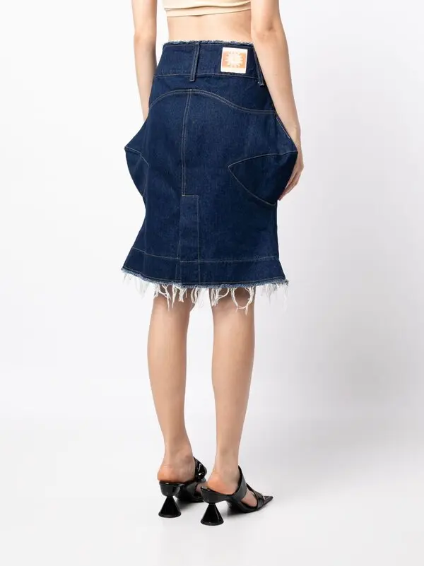 Paula Canovas Del Vas Denim Skirt