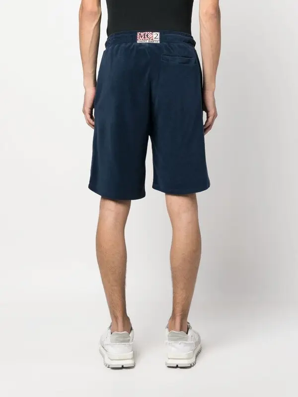 MC2 SAINT BARTH Logo-embroidered Track Shorts