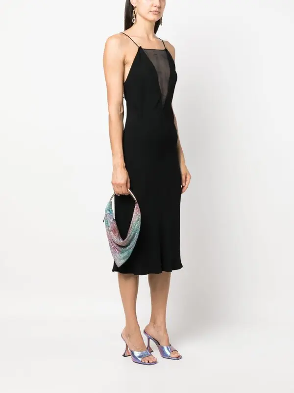 Benedetta Bruzziches Draped Crystal-embellished Tote