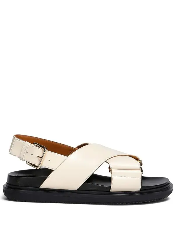Marni Fussbett Sandals - Neutrals