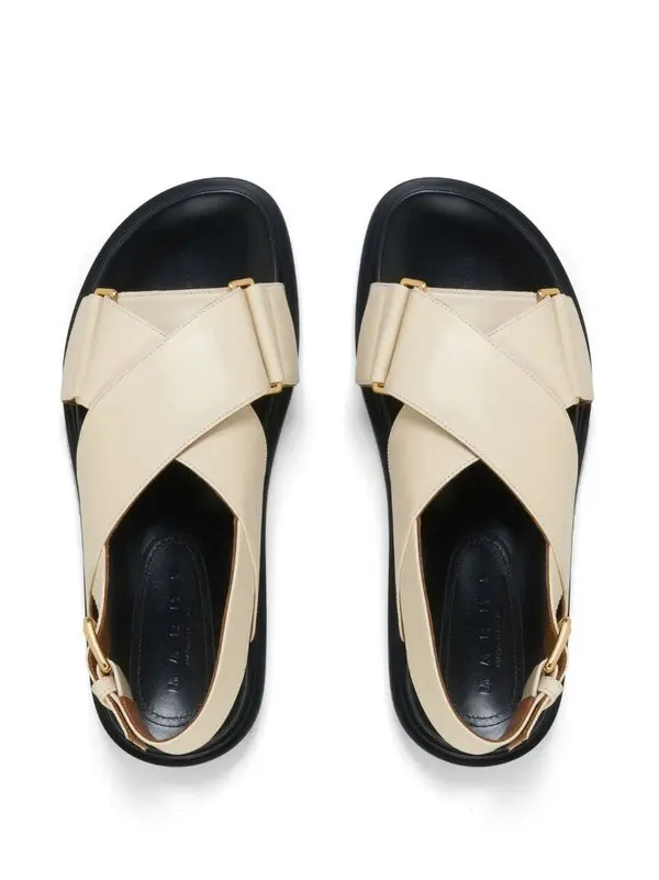 Marni Fussbett Sandals - Neutrals