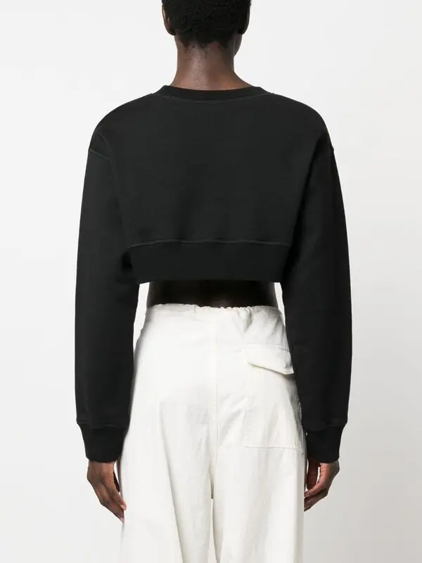 Dsquared2 Logo-print Cropped Sweartshirt
