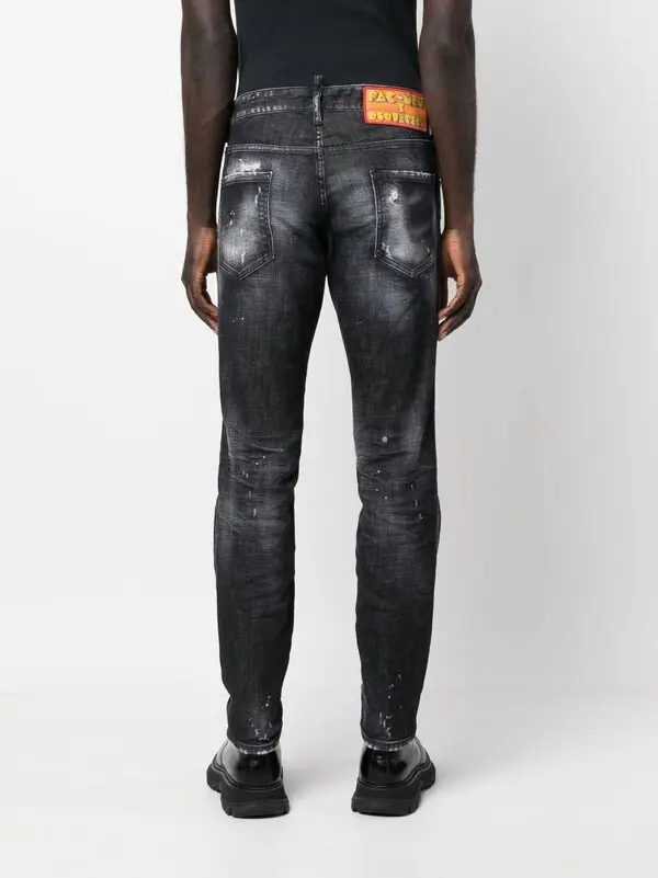 Dsquared2 Distressed Slim-cut Jeans