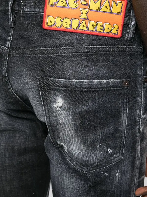 Dsquared2 Distressed Slim-cut Jeans