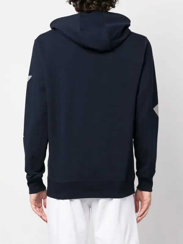 Paul & Shark Shark-print Hoodie
