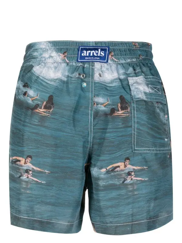 ARRELS BARCELONA X Yosigo Olas Swim Shorts